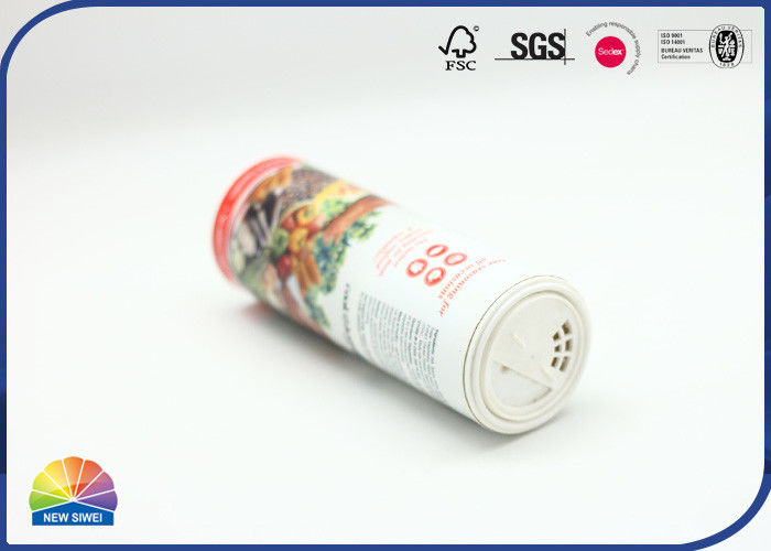 Customized Cardboard Composite Paper Tube for Spice Storage Seasoning ...