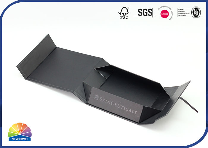 1200gsm Grey Cardboard Collapsible Present Box Matte Lamination